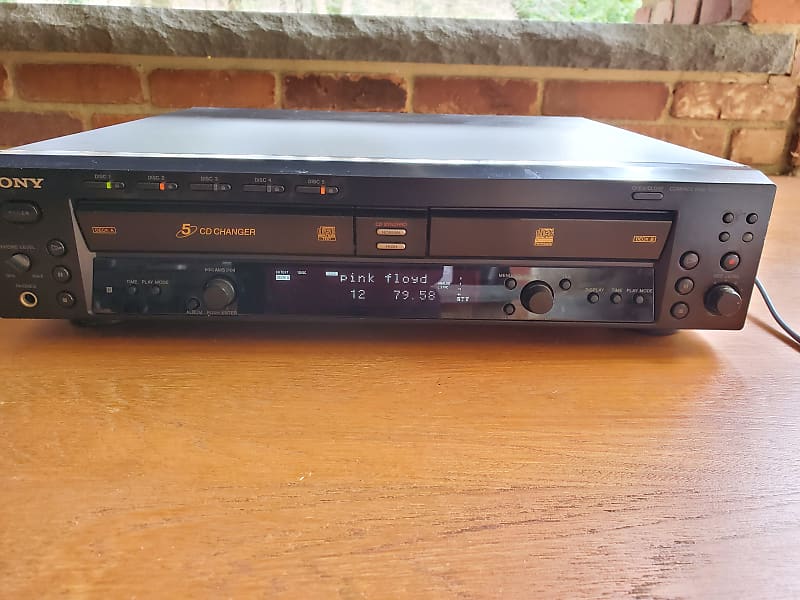 Sony RCD-W500C 5 cd changer plus 1 cd player recorder June | Reverb