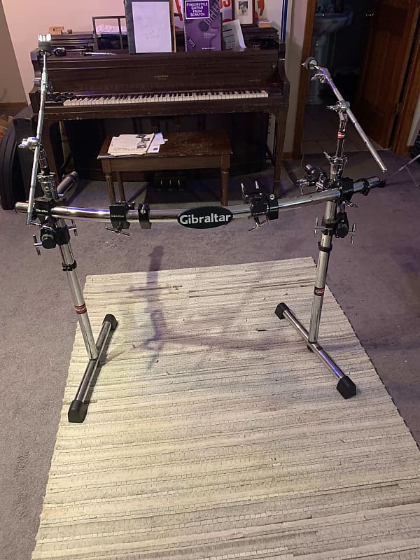 Gibraltar Full Rack Mounting System With Side Wings/ Cymbal | Reverb
