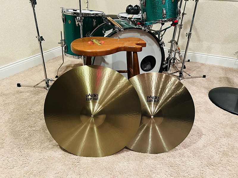 Paiste Giant Beat 20” & 22” Pack Multi Crash Ride Vintage | Reverb