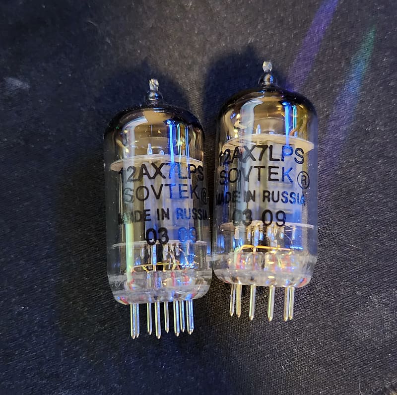 Pair of Russian Sovtek 12ax7 Tubes | Reverb