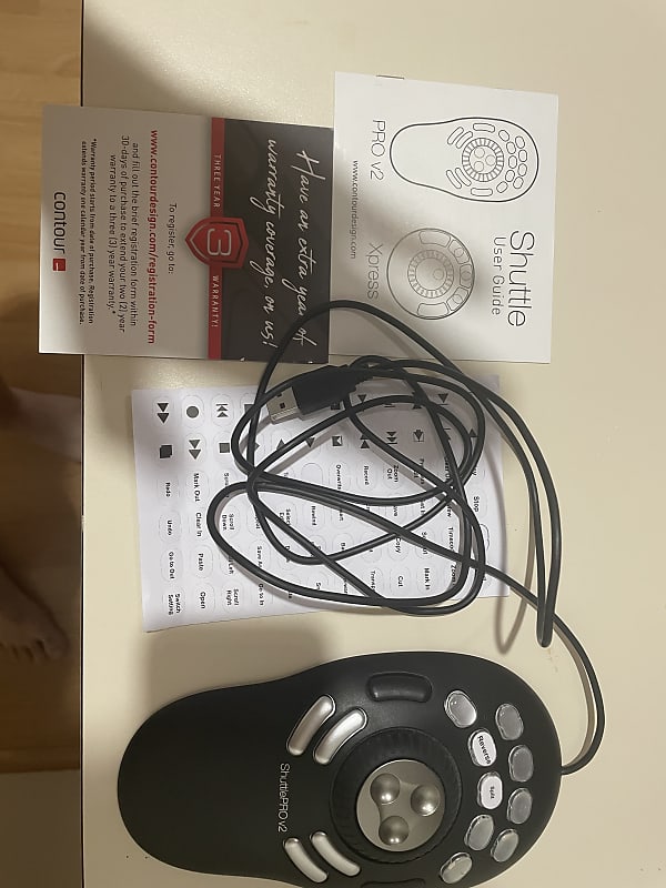 Contour Design ShuttlePro V2 Multimedia USB Editing Computer | Reverb