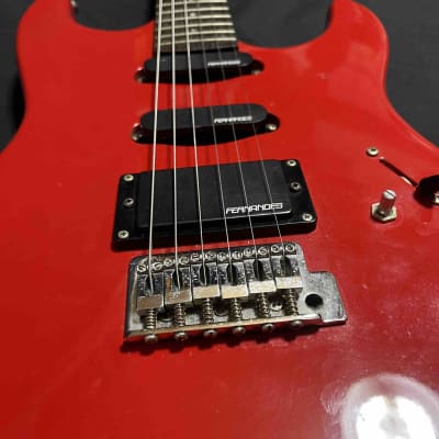 Fernandes The Function 1990s - Red | Reverb