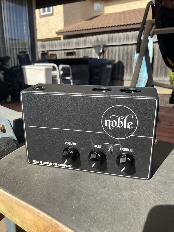 Noble Dual Tube Bass Preamp/DI 2024 - Black | Reverb Canada