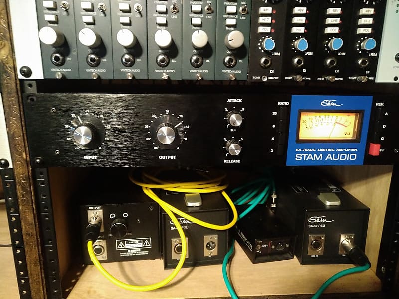 Stam Audio SA-76 ADG - Black & Blue | Reverb