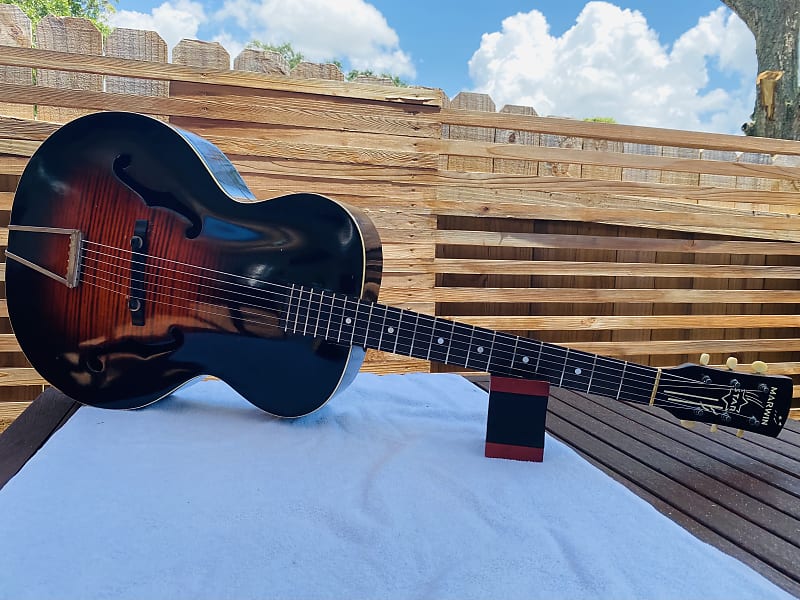 Marwin Star 1930s Archtop Acoustic 1936 Sunburst | Reverb