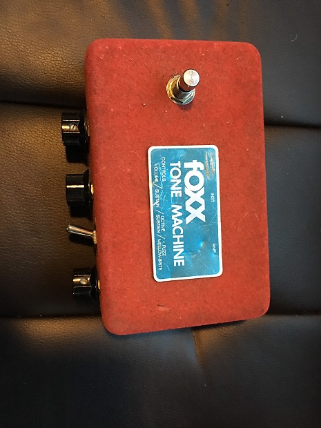 Foxx tone machine vintage fuzz pedal original Foxx | Reverb