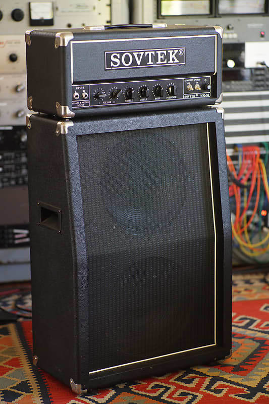 Vintage Sovtek MIG 50 Head and 2x12 Cabinet - VIDEO DEMO | Reverb