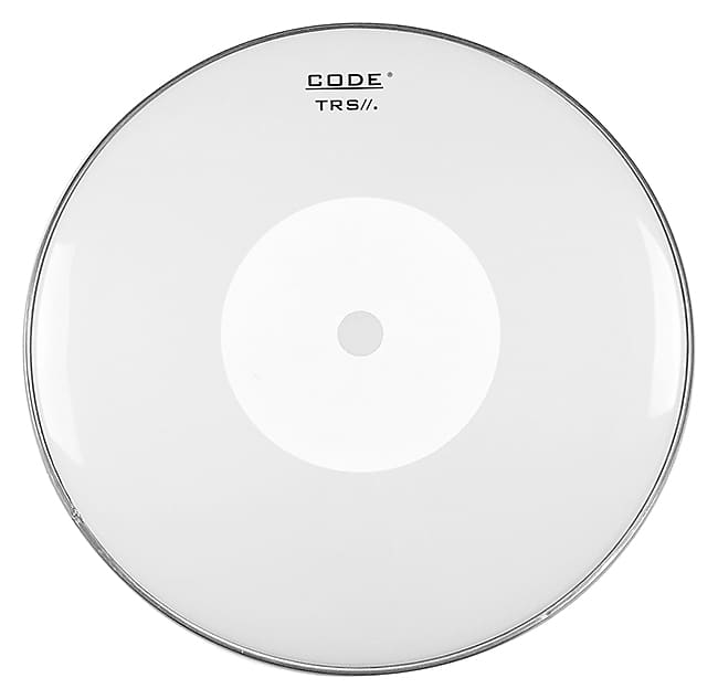 CODE Drumheads TRS Smooth White 14'' | Reverb