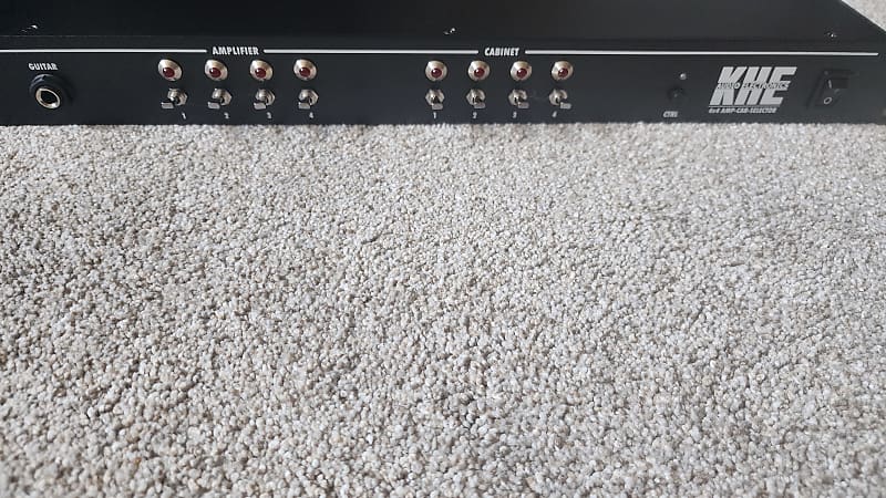 KHE Audio Amp Switcher 4x4 - No FX 4x4 - No FX - Black | Reverb