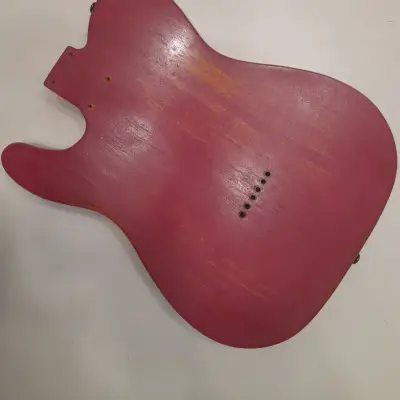 Telecaster Hello Kitty skull Purple. Body | Reverb