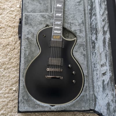 ESP Eclipse Original - Black Satin - Japan Custom Shop 2021 | Reverb
