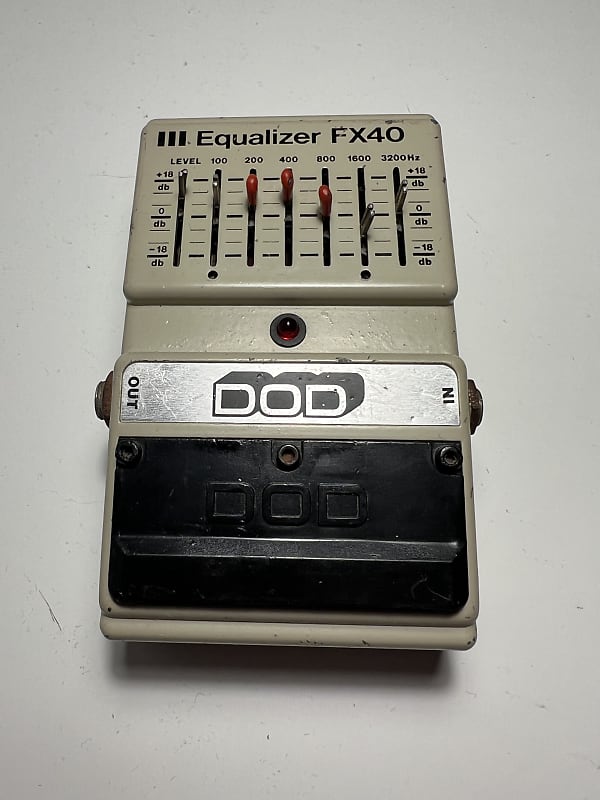 Digitech/DOD FX40 EQ 1980s | Reverb
