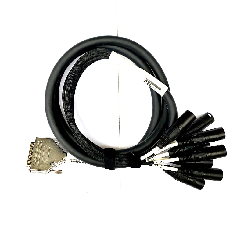 Mogami 3162 AES/EBU Custom (Analog Pinout) 8 line XLRM to M | Reverb