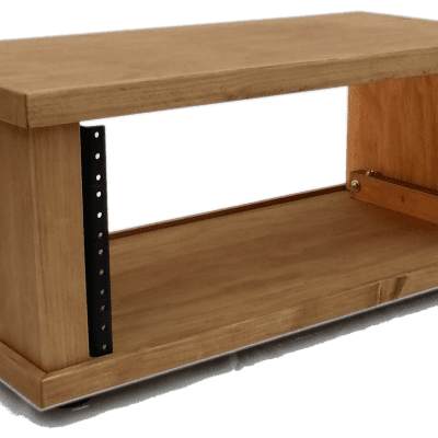 4U Wood Studio Rack - Custom - MelodicRoots.com | Reverb