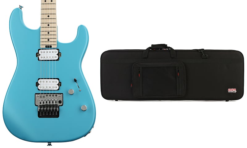 Charvel Pro-Mod San Dimas Style 1 HH FR - Matte Blue Frost | Reverb