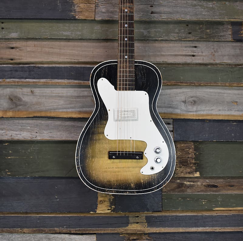 Silvertone Model 604 1960's - Sunburst | Reverb Australia