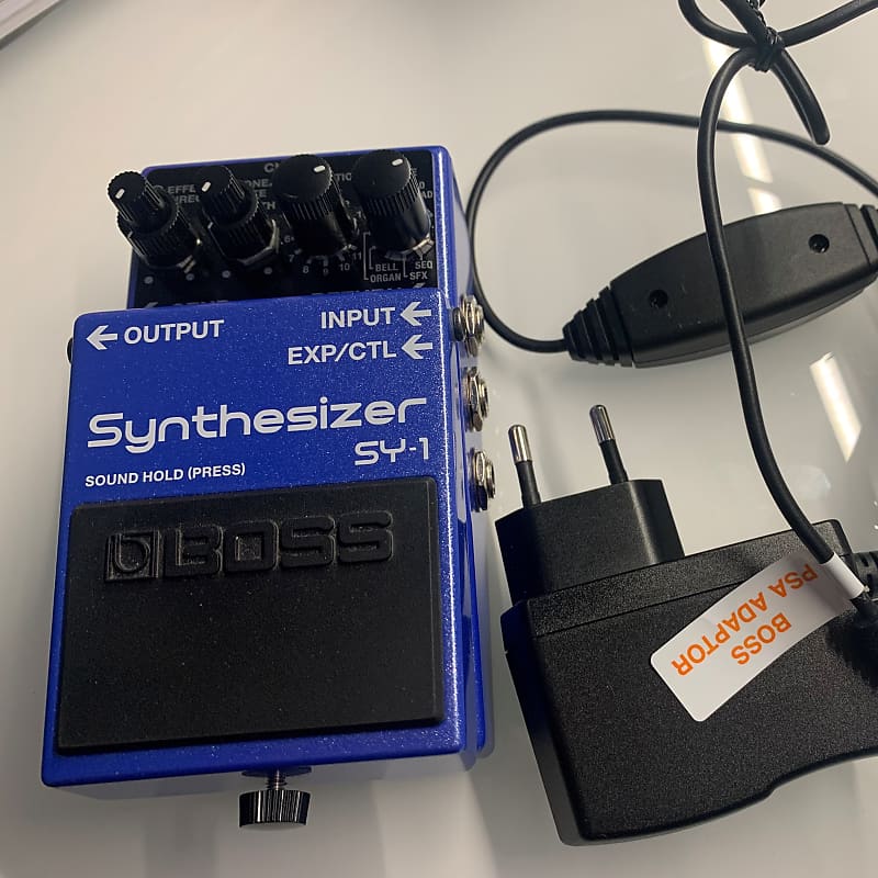 pédale boss synthesizer sy-1 avec adaptateur | Reverb