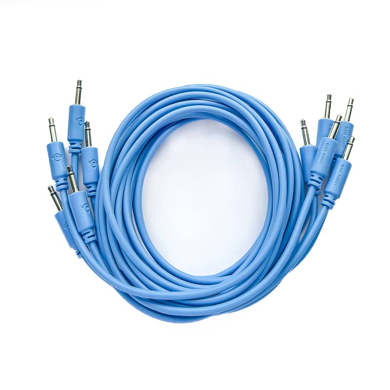 Black Market Modular 3.5mm Patch Cable 5-Pack - 100cm/40" - | Reverb