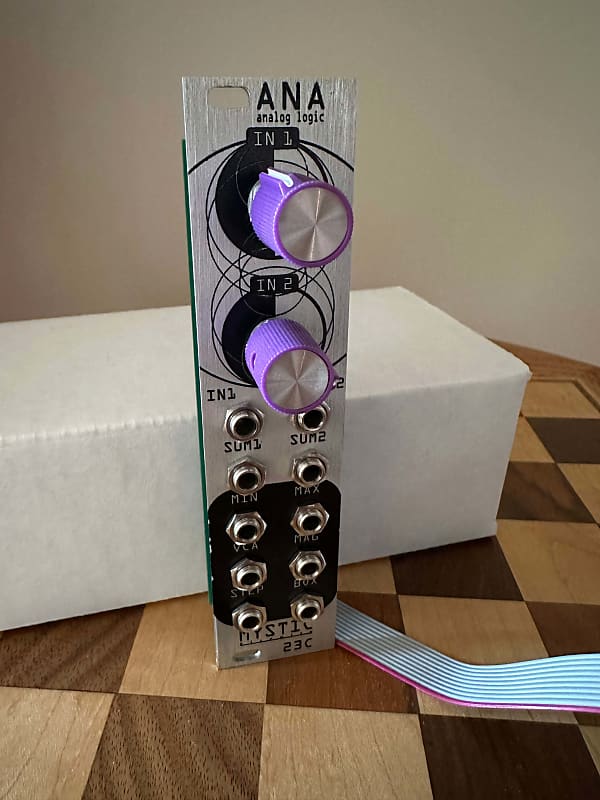 Mystic Circuits Ana Logic Eurorack module - Silver | Reverb