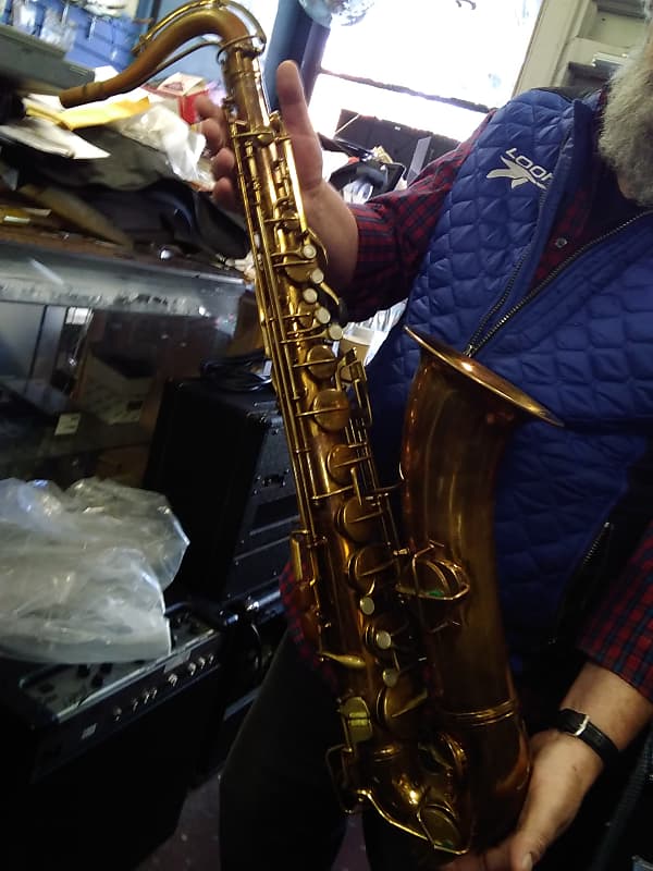 Conn “Chu Berry” Tenor Sax Brass | Reverb