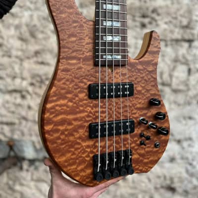MGbass Infinity Ghost 6 strings 2024 fretless piezo pickup | Reverb