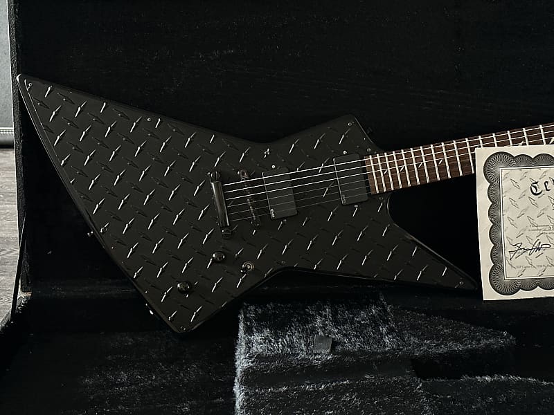 ESP Custom JH-2 James Hetfield Explorer with COA & Case | Reverb