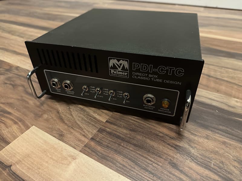 Palmer PDI-CTC Classic Tube Design Direct DI Box | Reverb