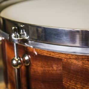 Angel 6.5x14 Exotic Series Mahogany Snare Drum High Gloss | Reverb
