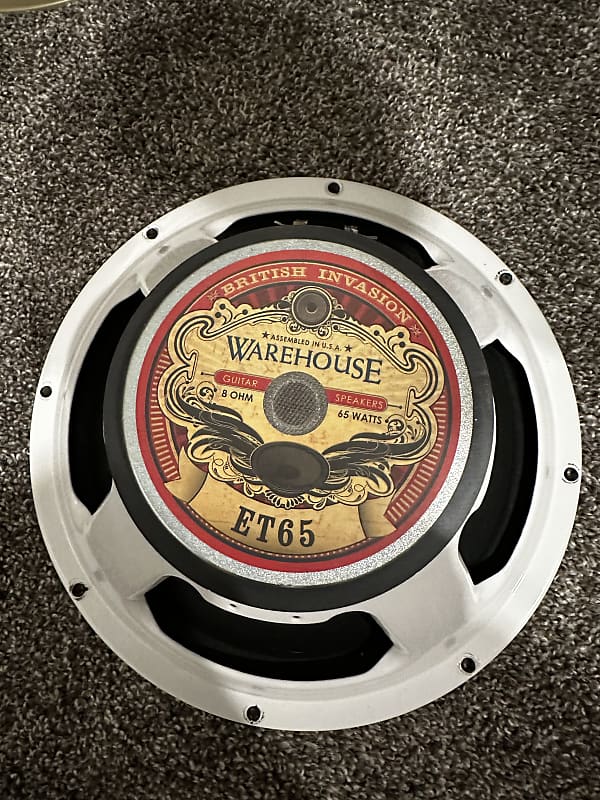 Warehouse Guitar Speakers WGS 12" ET65 - 65 Watts | 8 Ohm | Reverb