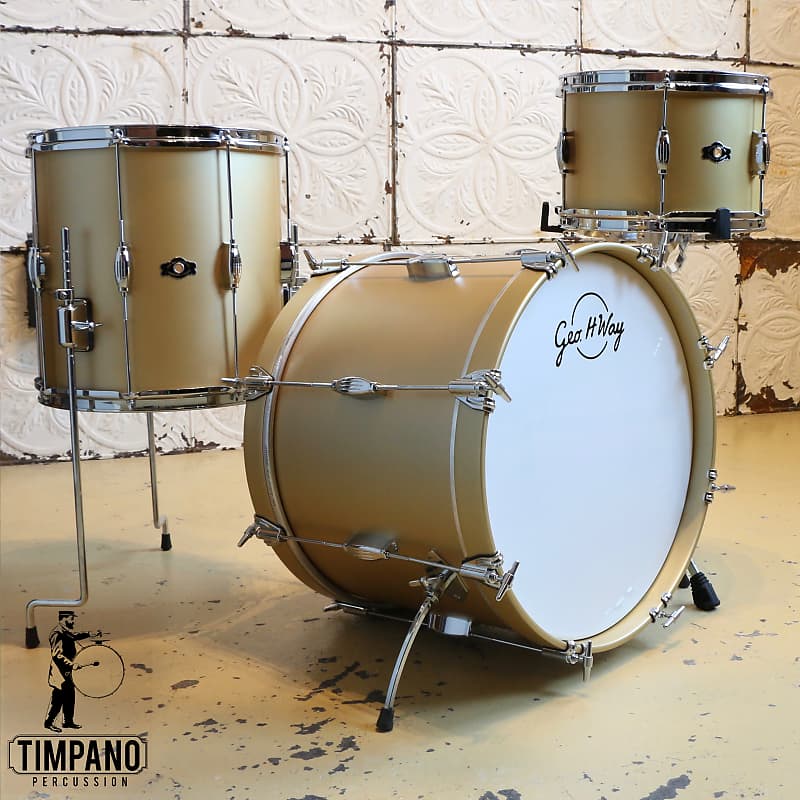 George Way Waygold Studio Drum Kit 20-12-14in | Reverb Canada