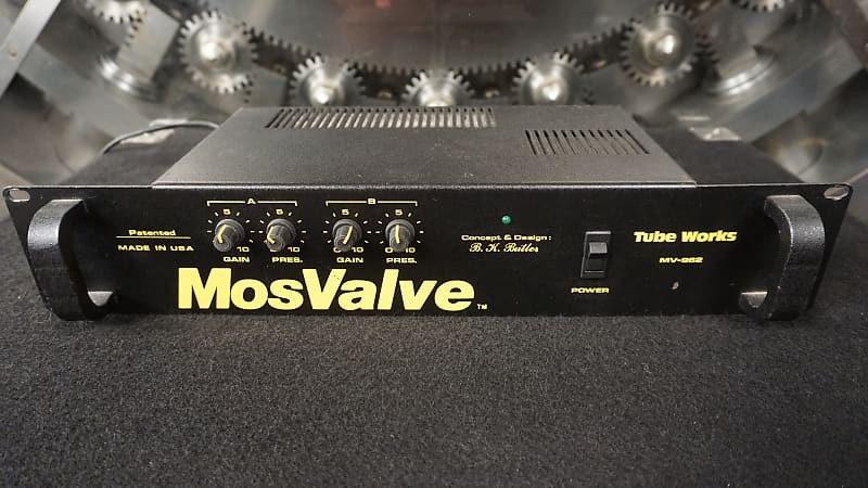 Tube Works MosValve MV-962 Guitar Stereo Amplifier Rack Mount | Reverb