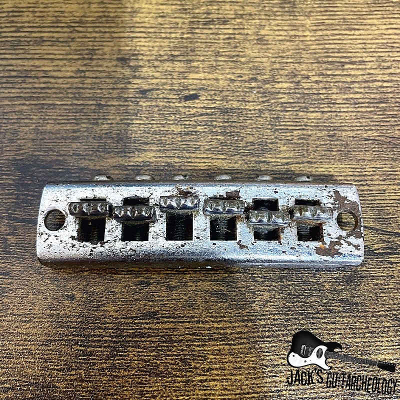 MIJ ToM-Style Guitar Bridge *USED* (1960s - Chrome) | Reverb Canada