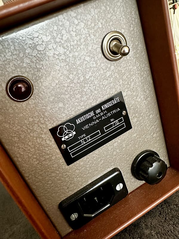 AKG N12 PSU for C12 tube microphone vintage original rare | Reverb