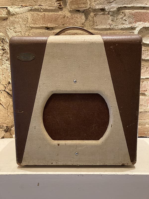 Supro Spectator 1614 1955 - Brown/Cream | Reverb