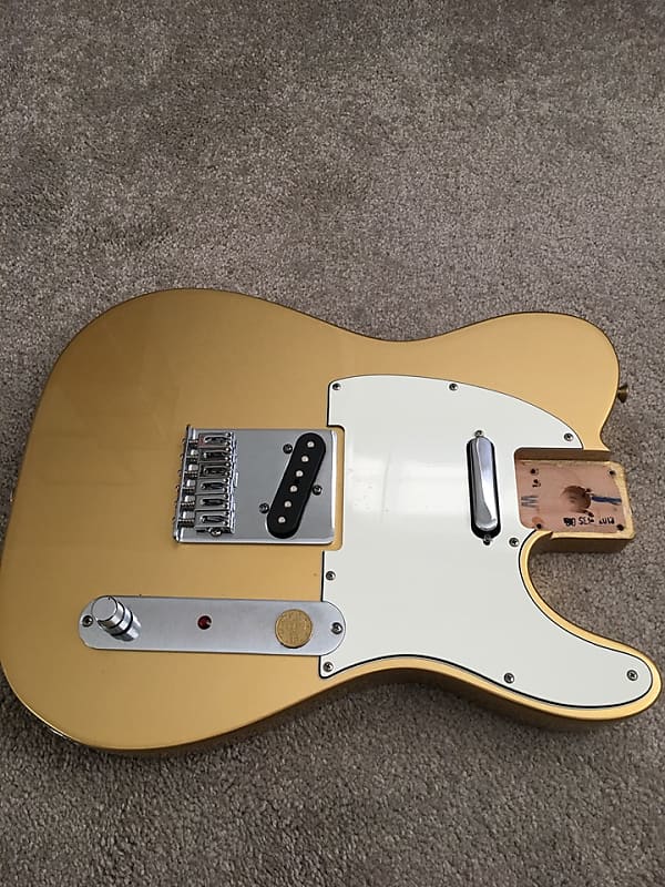 Fender Telecaster 2013 Aztec Gold - loaded body | Reverb