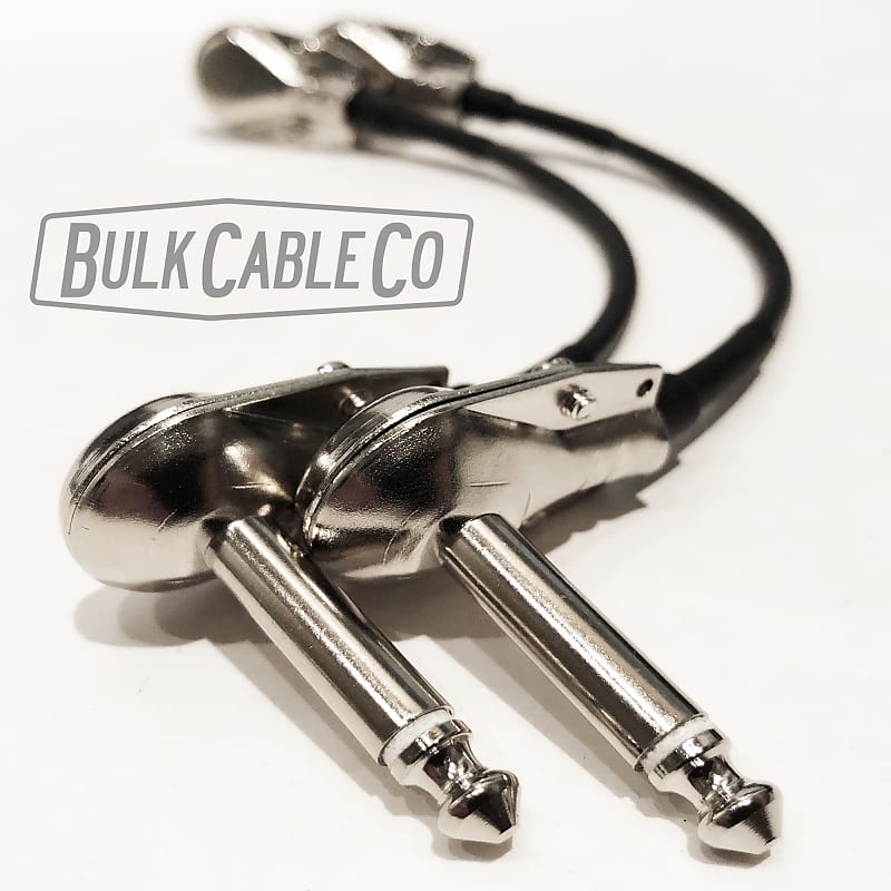 6" Pedal Board Patch Cable - 2 Pack - George L's .155 - | Reverb