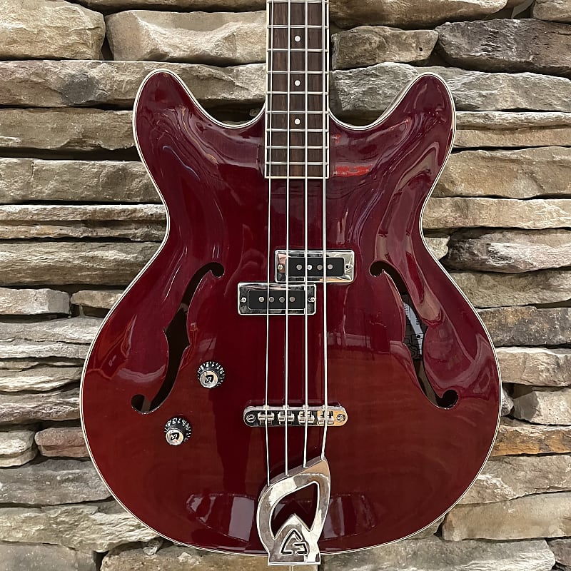 Guild Starfire I Bass Semi Hollowbody Short Scale Left Handed | Reverb