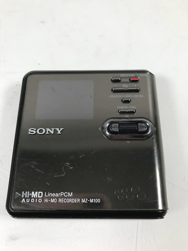 Sony MZ M100 High MD Mini Disc Player | Reverb