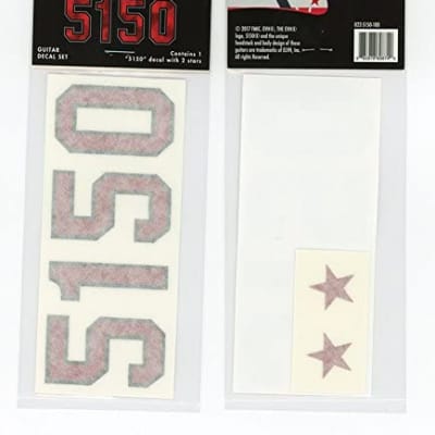 EVH 5150 DECAL w/ STARS Sticker | Reverb