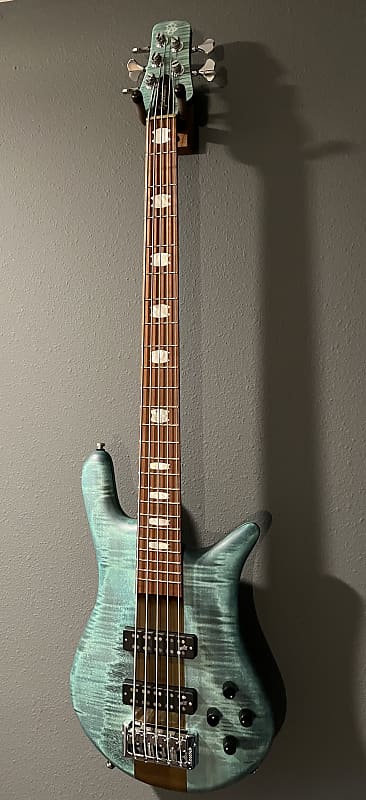 Spector Euro5 RST Bass Guitar - Turquoise Tide Matte | Reverb