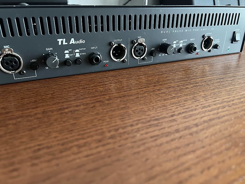 TL Audio PA-2 Dual Valve Mic Preamp & DI – 2-Channel Vintage | Reverb