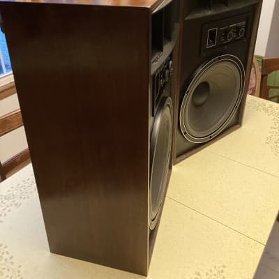 Vintage Realistic Mach One Liquid Cooled Speakers New Foam | Reverb