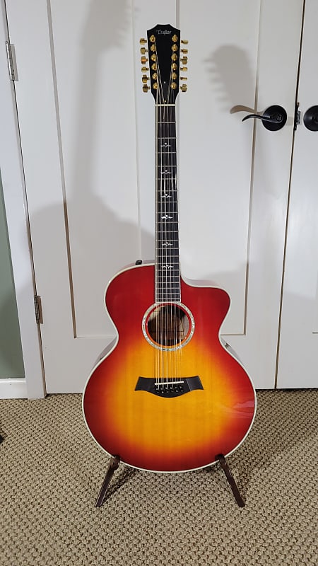 Taylor 655ce 2003 Sunburst 12 String RARE | Reverb