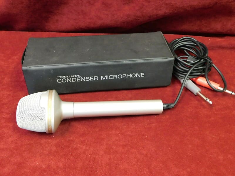 Realistic Dual Pattern Stereo Vintage Microphone! 33-919A | Reverb