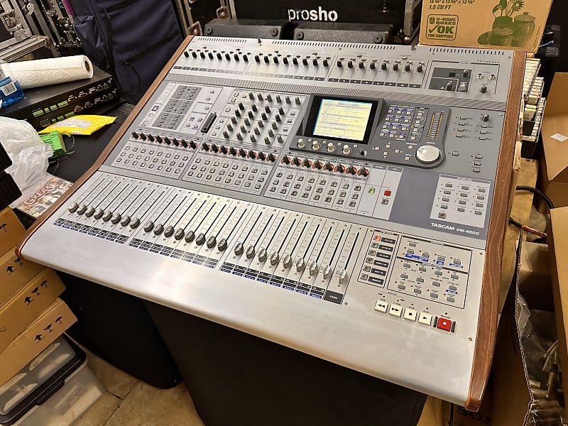 Tascam DM-4800 Digital Mixer w/Meter Bridge, Firewire, VGA & | Reverb