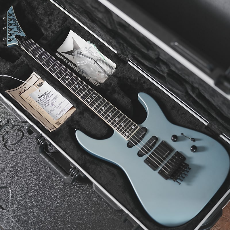 Jackson Custom Shop Sl1 Soloist Satin Glacier 2014 | Reverb