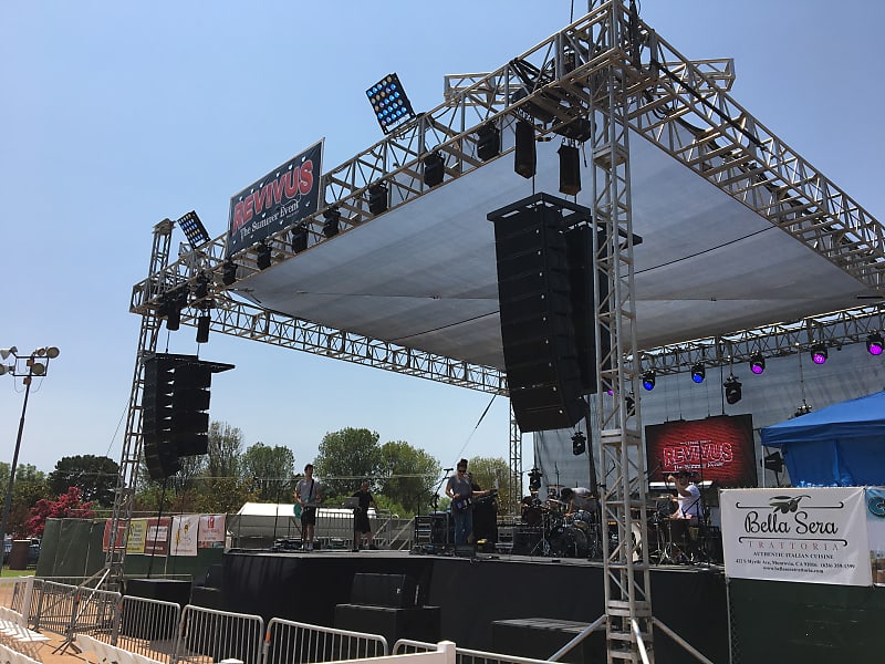 SLS Line array and Point source systems | Reverb