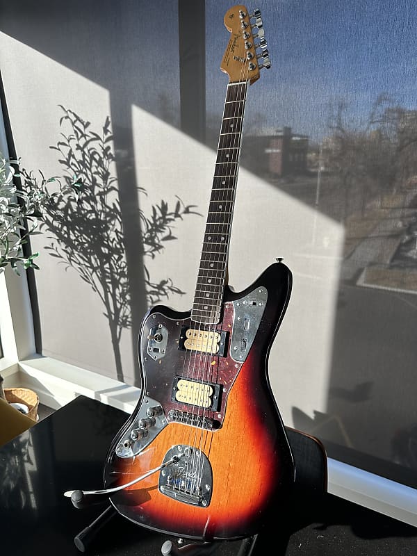 Left-handed Fender Kurt Cobain Jaguar | Reverb