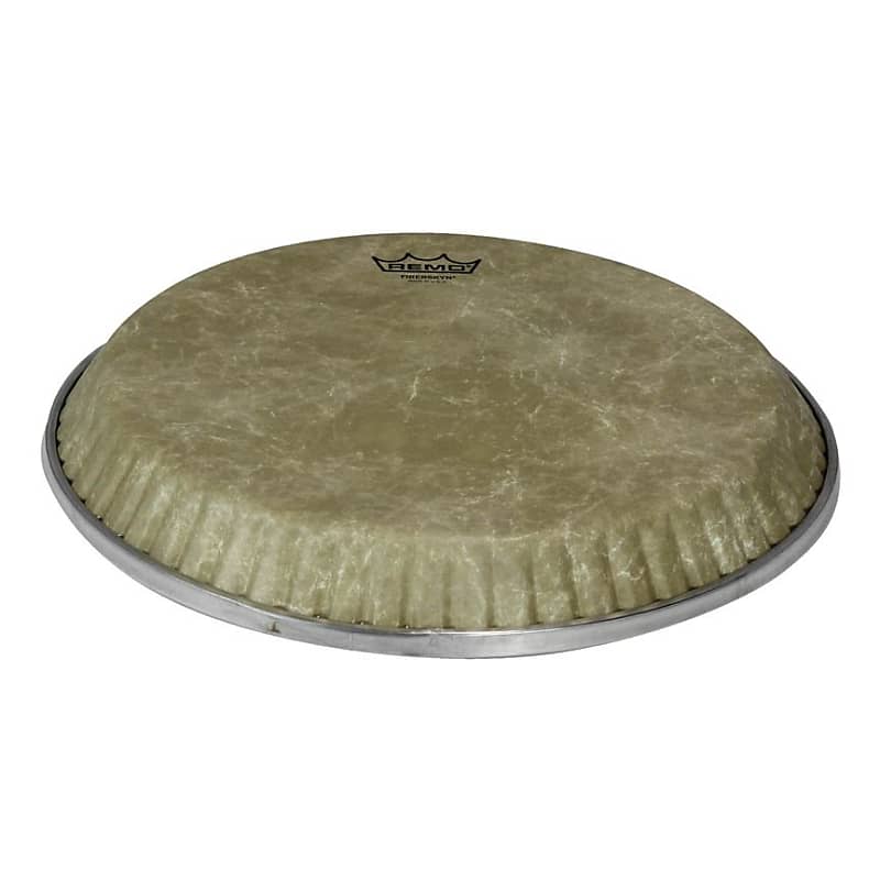 Remo Symmetry Fiberskyn 13 Conga Drumhead Low Collar Reverb