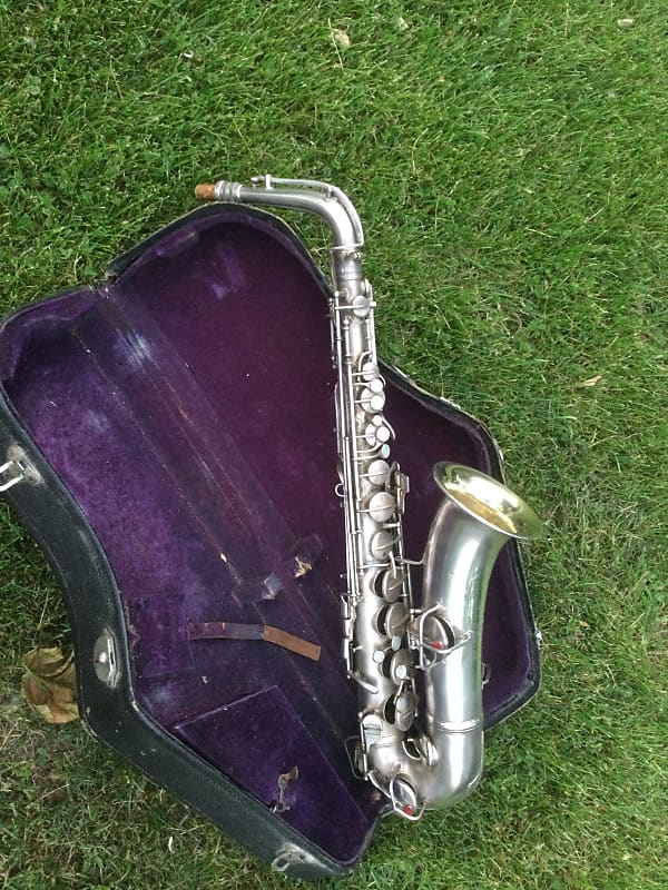 C.G. Conn Alto New Wonder 1 1920’s Silver | Reverb